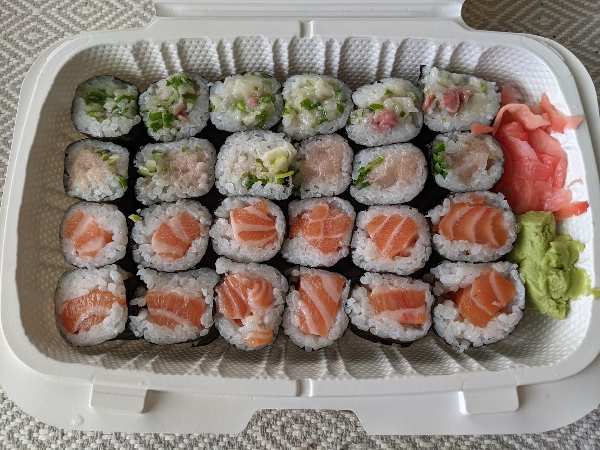 Samurai Sushi - Fraser Street - Curiously Carmen